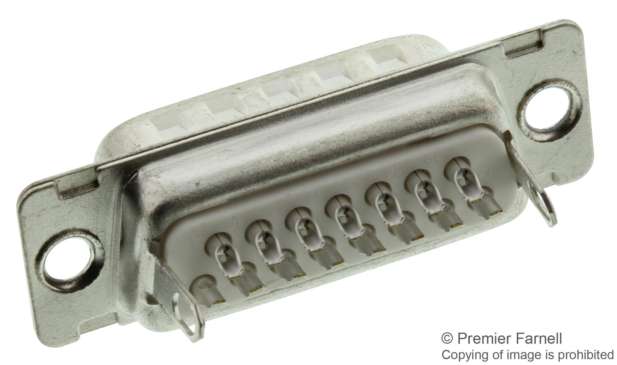 DA15P064HTXLF - Amphenol Communications Solutions - D Sub Connector, DA15, Standard