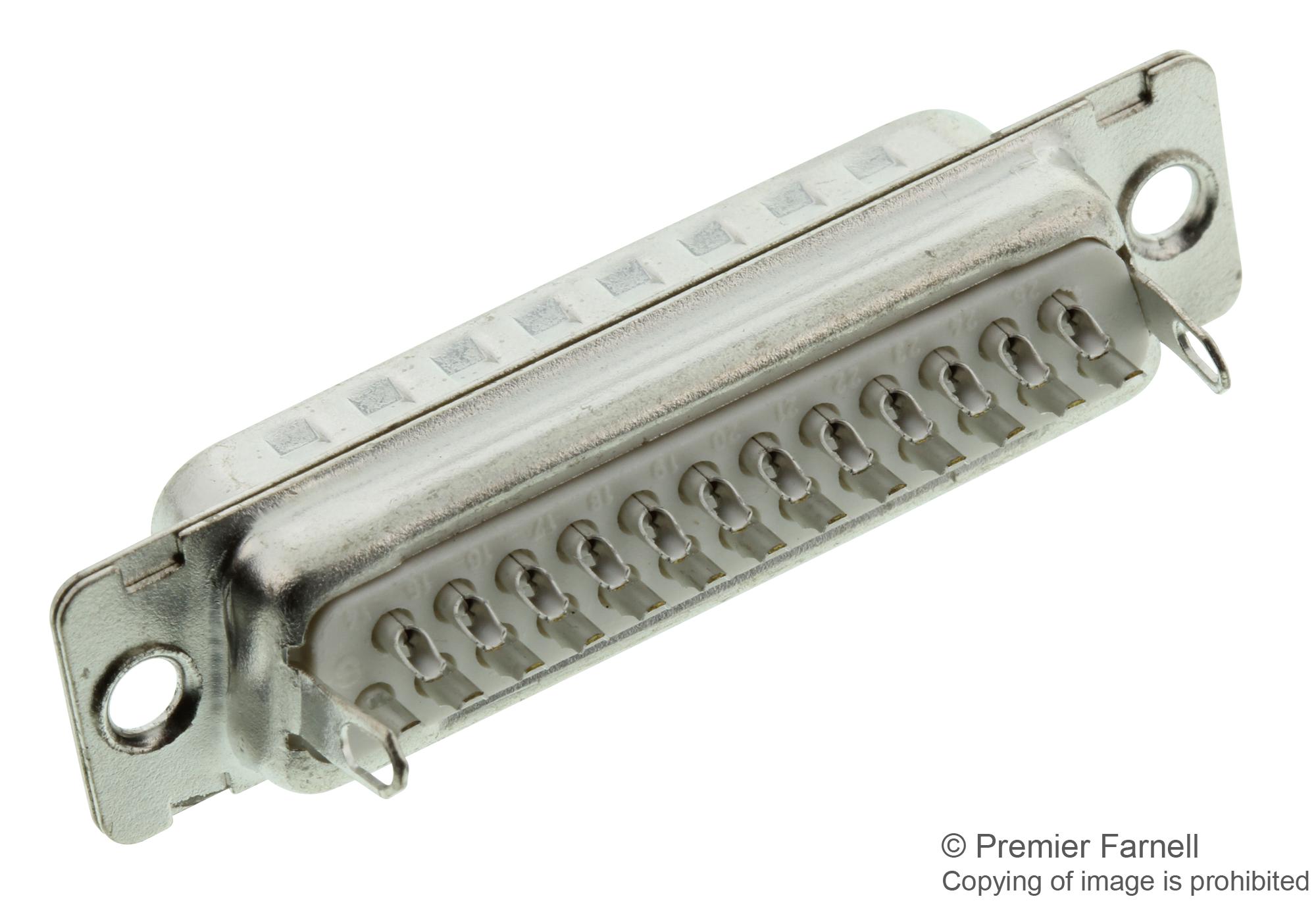 DB25P064HTXLF - Amphenol Communications Solutions - D Sub Connector, DB25, Standard