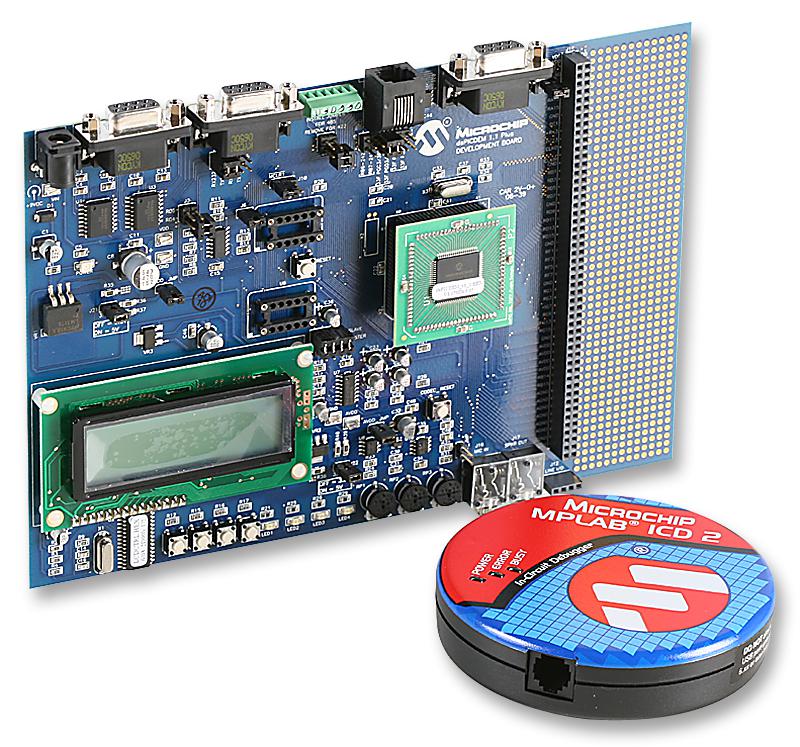 DV164032 - Microchip - ICD 2, DSPICDEM 1.1, FOR PIC