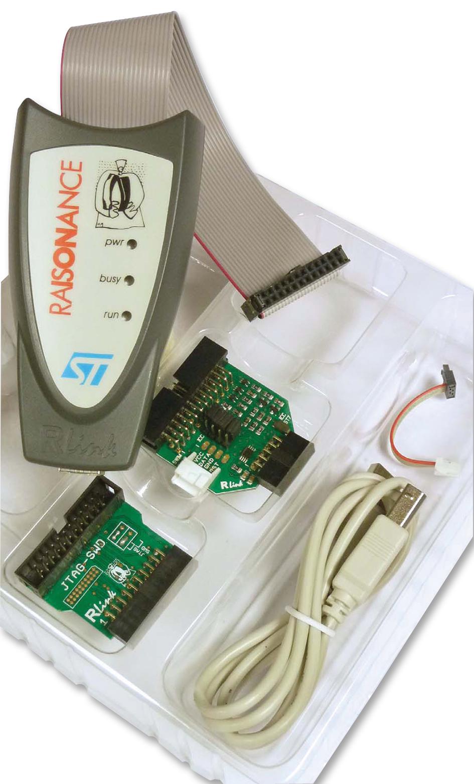 STX-RLINK - Stmicroelectronics - Debugger/Programmer, STM8/ST7/STM32/STR7/STR9 MCU's, In Circuit ...