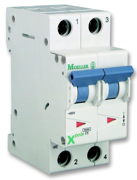 PLS6-C16/2 - Eaton Moeller - CIRCUIT BREAKER, 16A, 2POLE