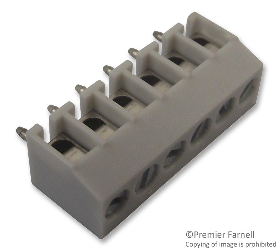 KRMC 06 - Lumberg - Wire-To-Board Terminal Block, 3.5 mm, 6 Ways