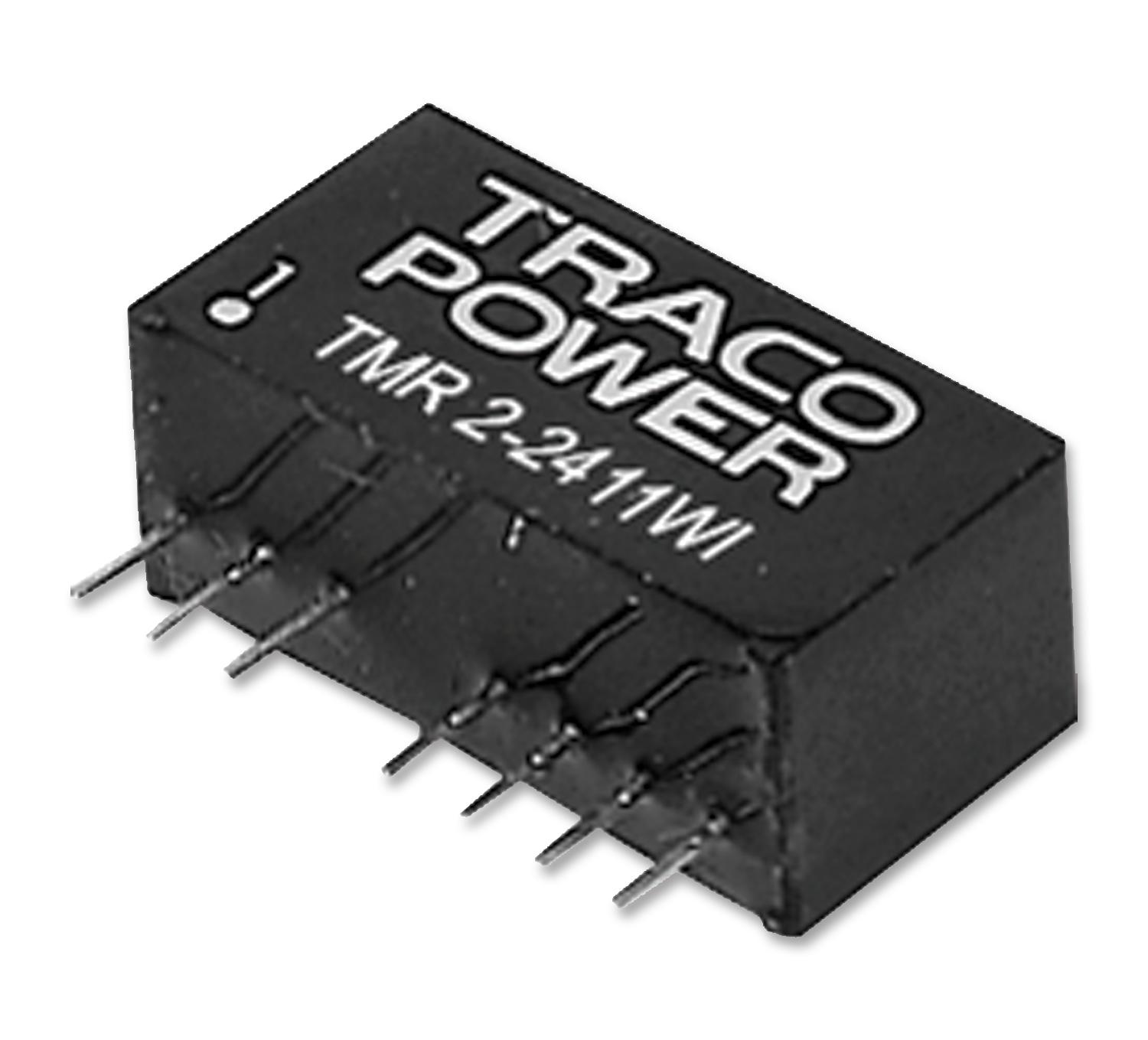 TMR 2-4811WI - Traco Power - Isolated Through Hole DC/DC Converter, 4:1 Input, ITE
