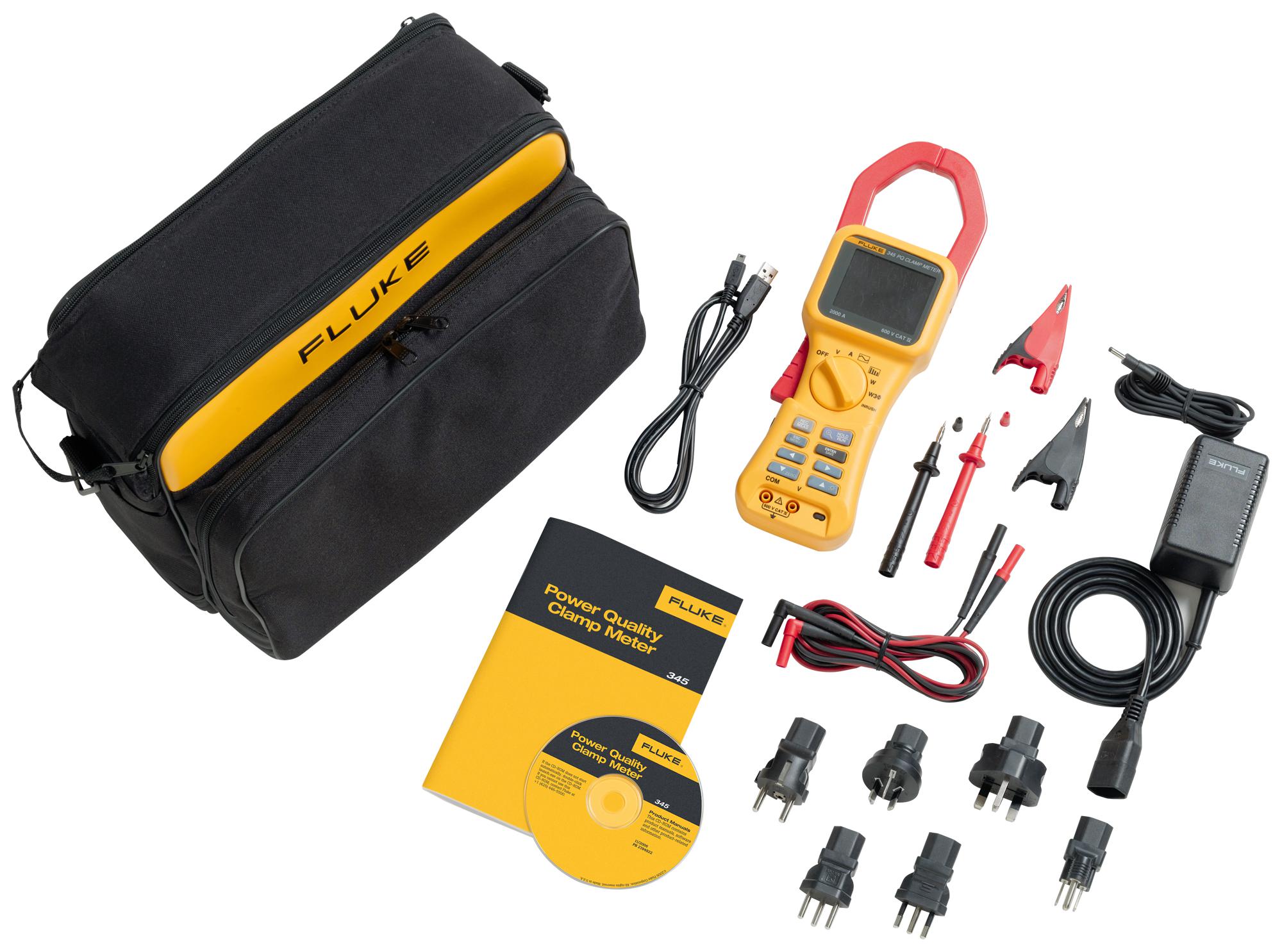 FLUKE 345 - Fluke - Power Analyser, Power, 2 Channel