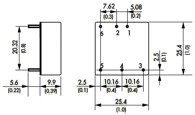 THN 15-4811WI - Traco Power - Isolated Through Hole DC/DC Converter, ITE, 4:1