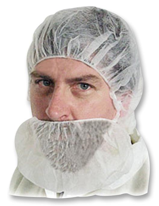 508-0001 - Superior Cleanroom Products - Beard Cover, Pack of 1000 ...