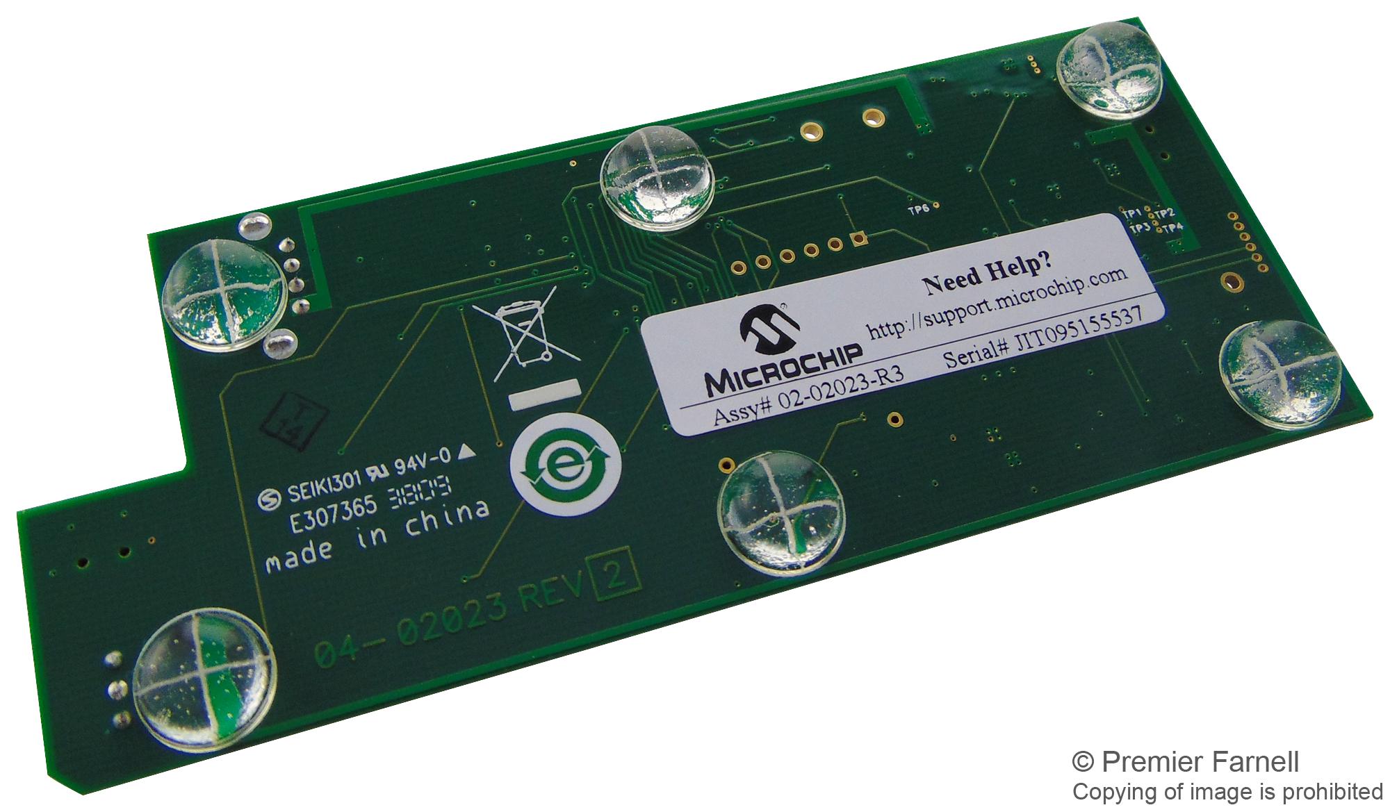 DM240011 - Microchip - Evaluation Board, MPLAB Starter Kit, Capacitive ...