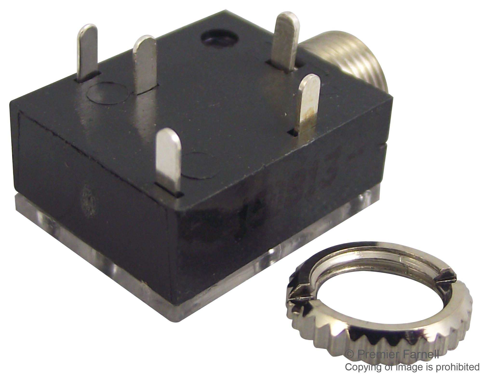 35RAPC4BH3 - Switchcraft/conxall - Phone Audio Connector, 3 Contacts, Jack