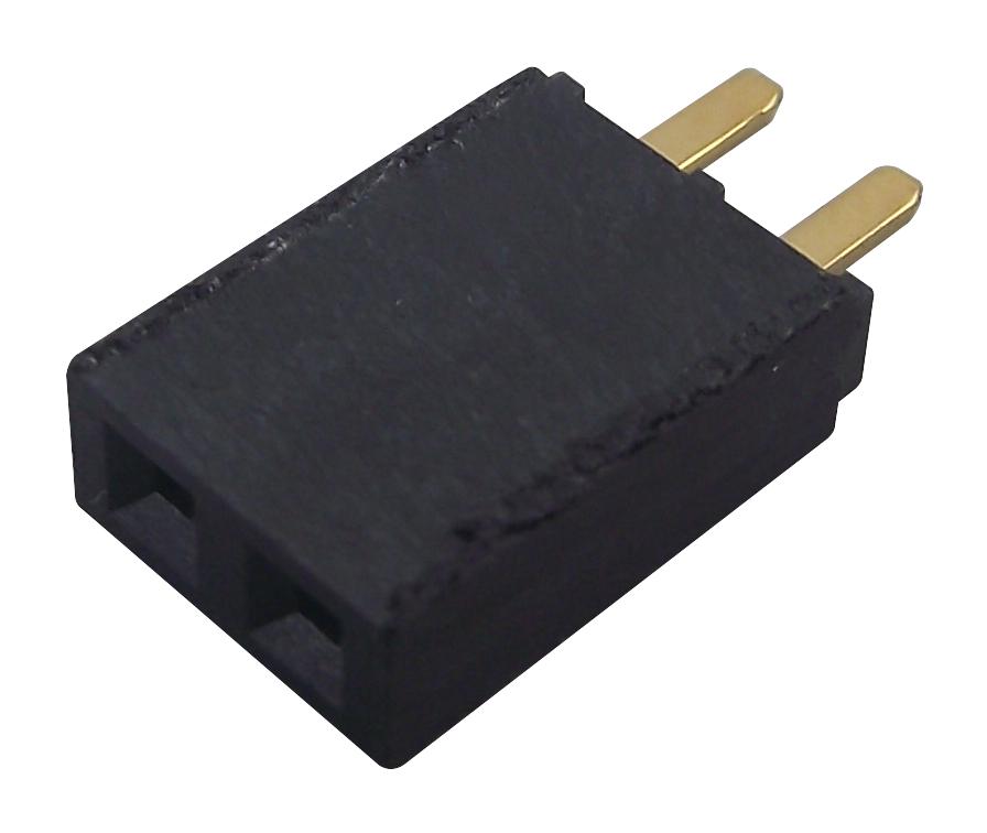 PCB Receptacle, Board-to-Board, 2.54 mm, 1 Rows, 2 Contacts, Through ...