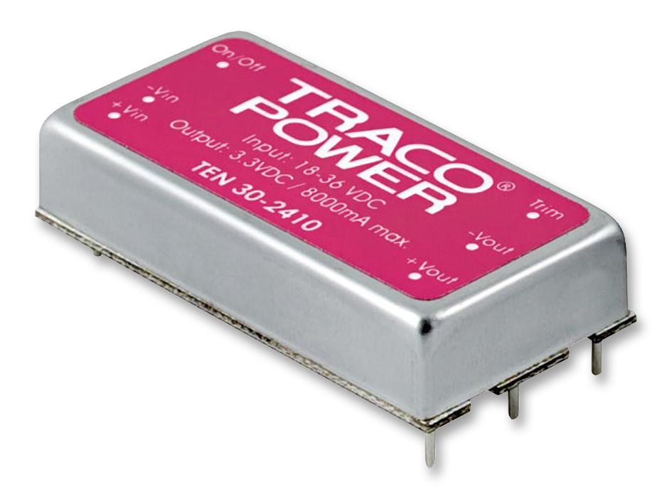 TEN 30-2422 - Traco Power - Isolated Through Hole DC/DC Converter, ITE, 2:1