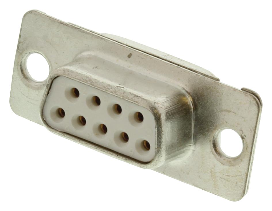 DE09S064TLF - Amphenol Communications Solutions - D Sub Connector, DB9, Standard