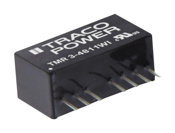 TMR 3-2423WI - Traco Power - Isolated Through Hole DC/DC Converter, ITE, 4:1