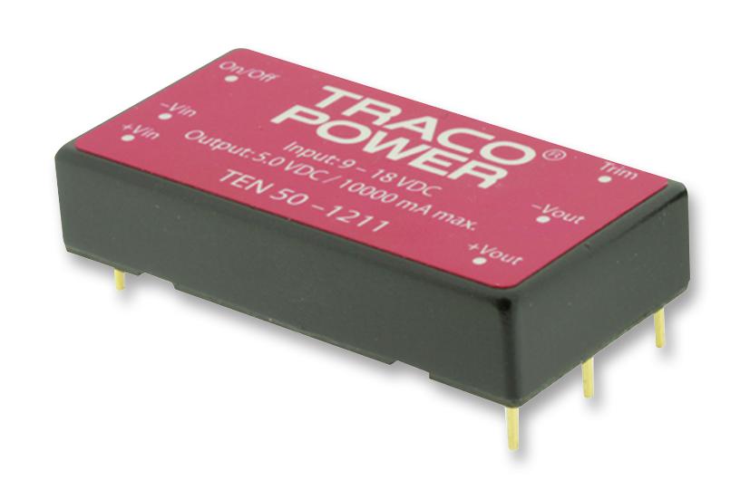 TEN 50-2411 - Traco Power - Isolated Through Hole DC/DC Converter, ITE, 2:1