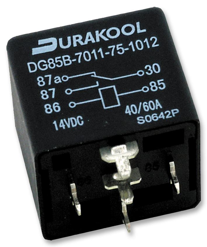 DG85C-8021-75-1024 - Durakool - Automotive Relay, 24 VDC, SPST-NO