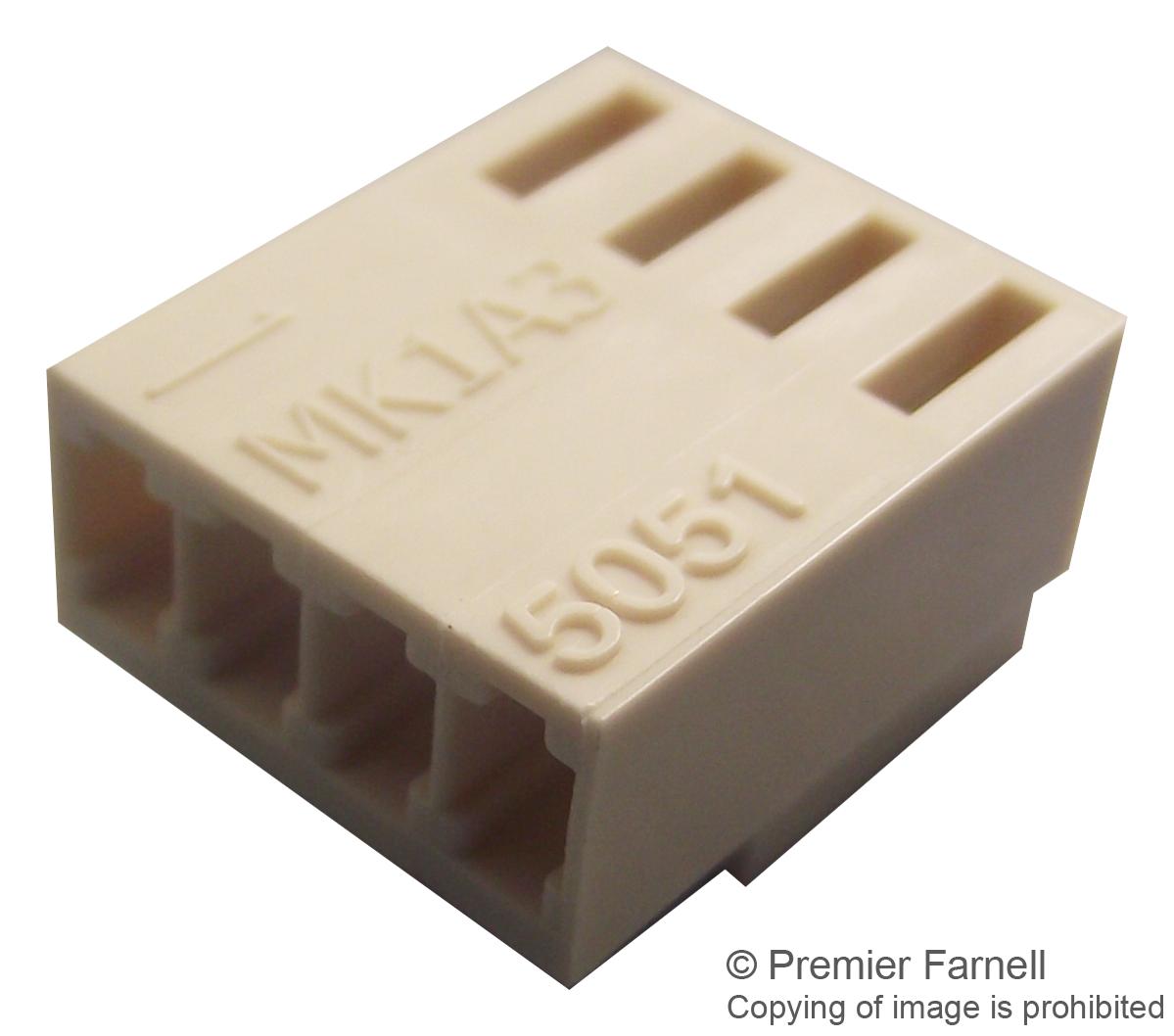 22-01-1042 - Molex - Connector Housing, KK 5051, Receptacle