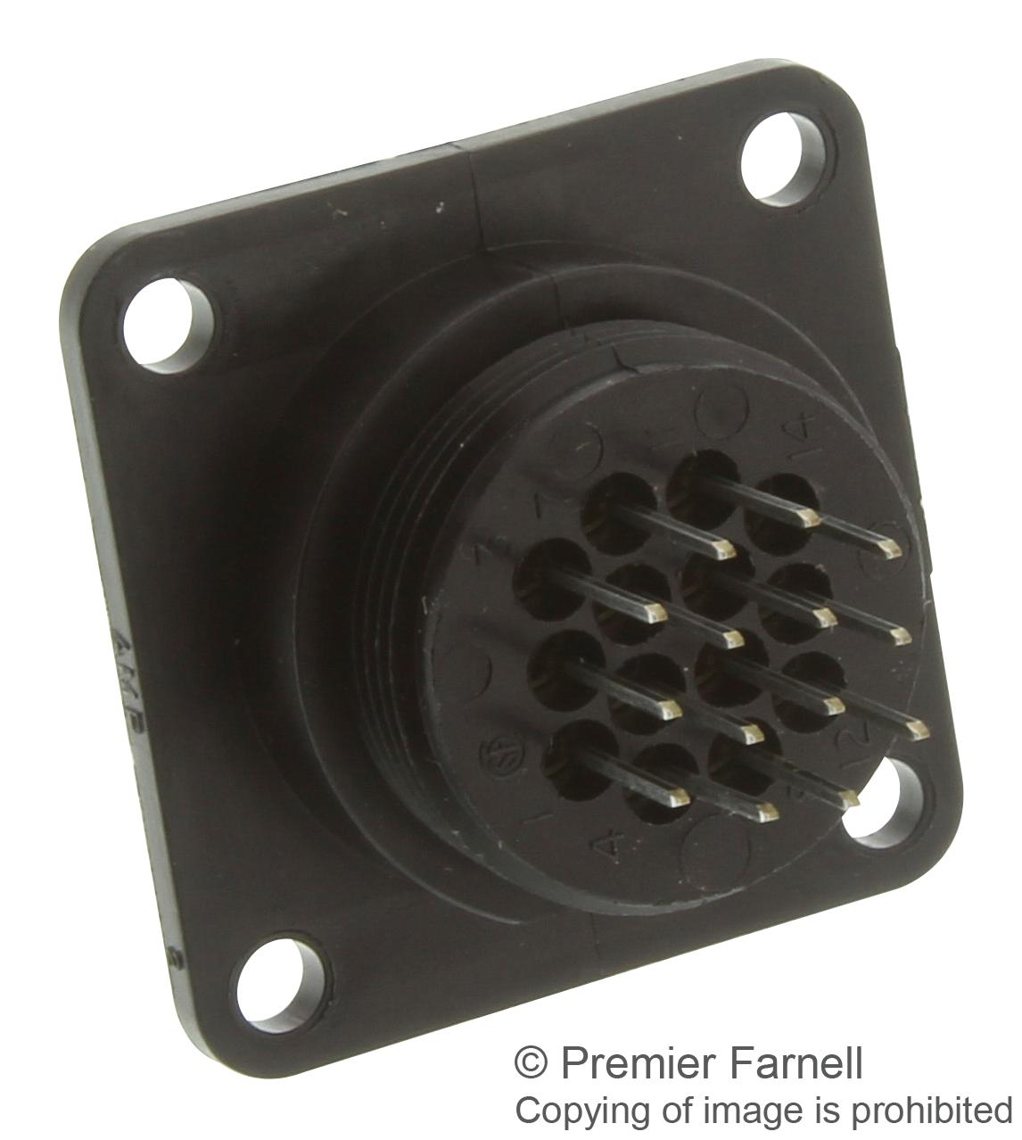 213729-9 - Amp - Te Connectivity - Circular Connector, CPC Series 1 ...