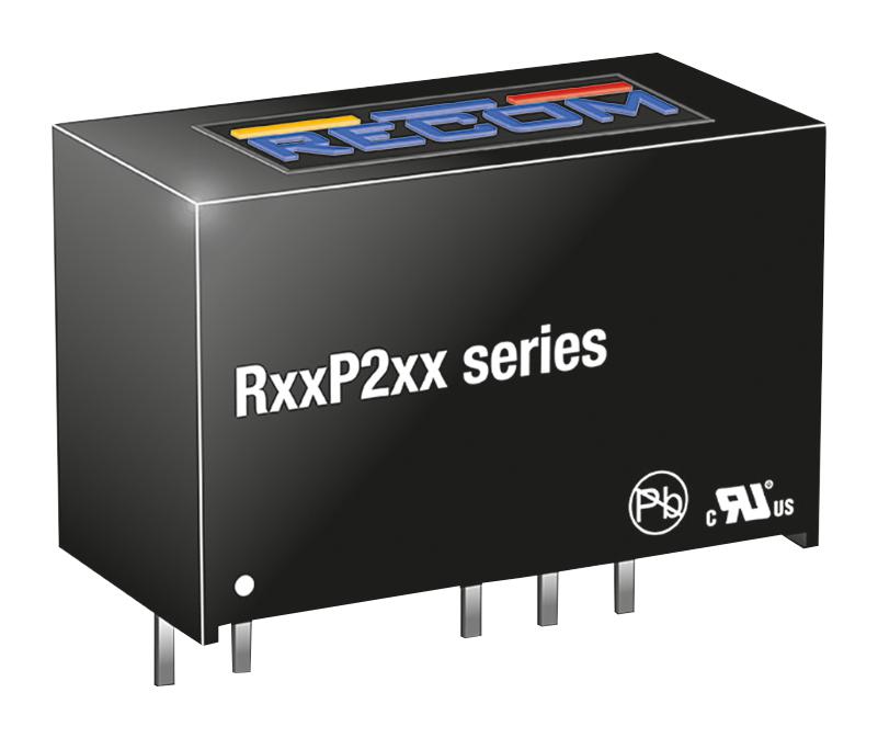 R24P205S - Recom Power - Isolated Through Hole DC/DC Converter, Medical ...