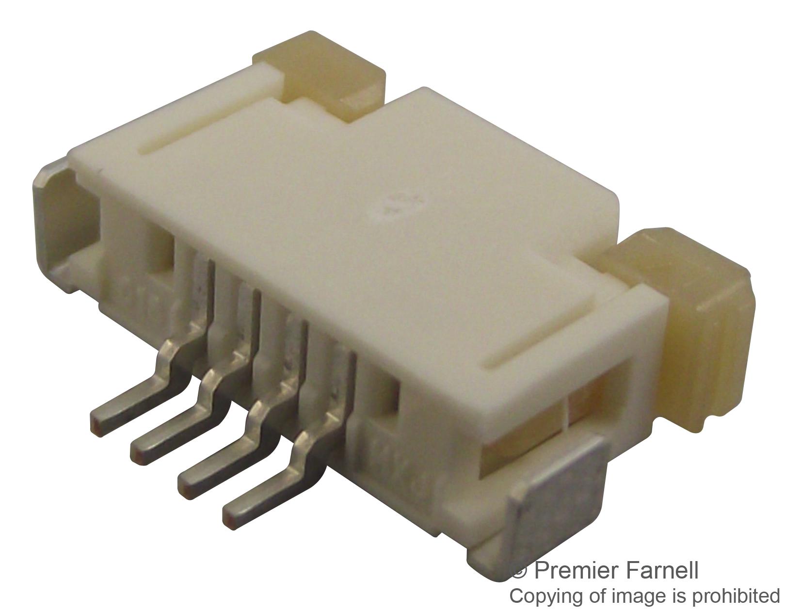 52207-0433 - Molex - FFC / FPC Board Connector, 1 mm, 4 Contacts
