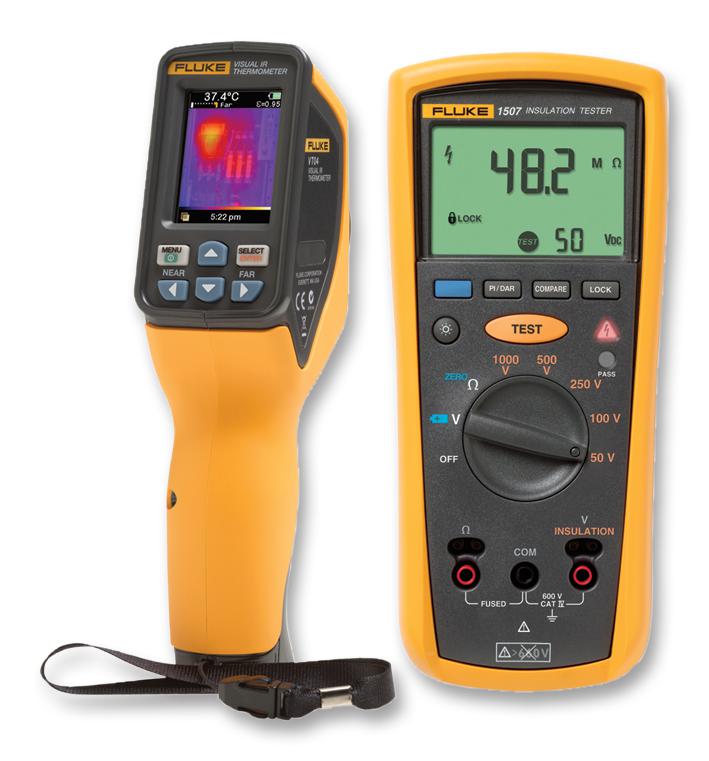 FLUKE VT04-M-KIT - Fluke - Temperature Test Kit, VT04 Visual IR ...