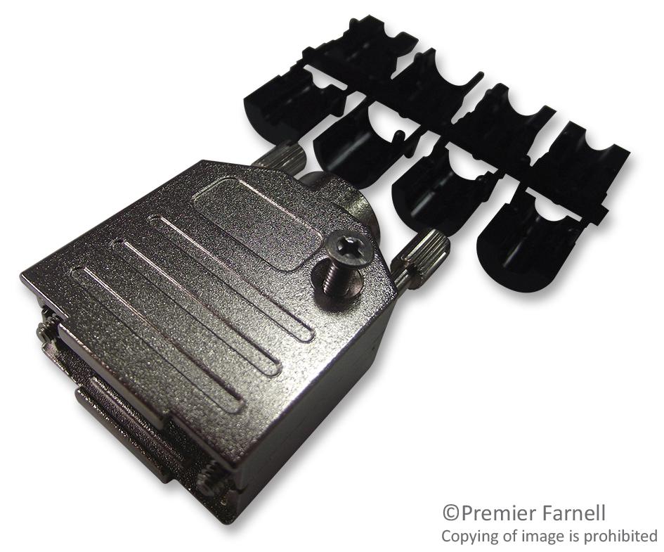 DTNMK9-K - Ossi - D Sub Backshell, Shielded, DTNMK