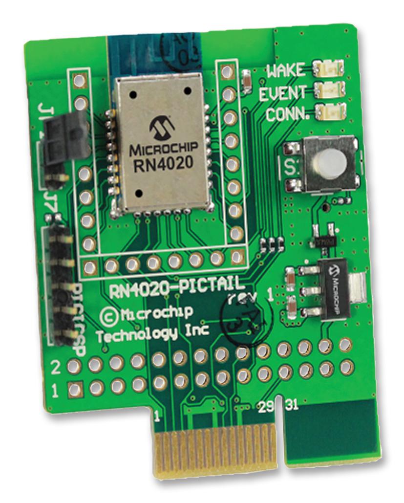 RN-4020-PICTAIL - Microchip - Daughter Board, RN4020 Bluetooth Low ... RN-4020-PICTAIL - Microchip - Daughter Board, RN4020 Bluetooth Low ...