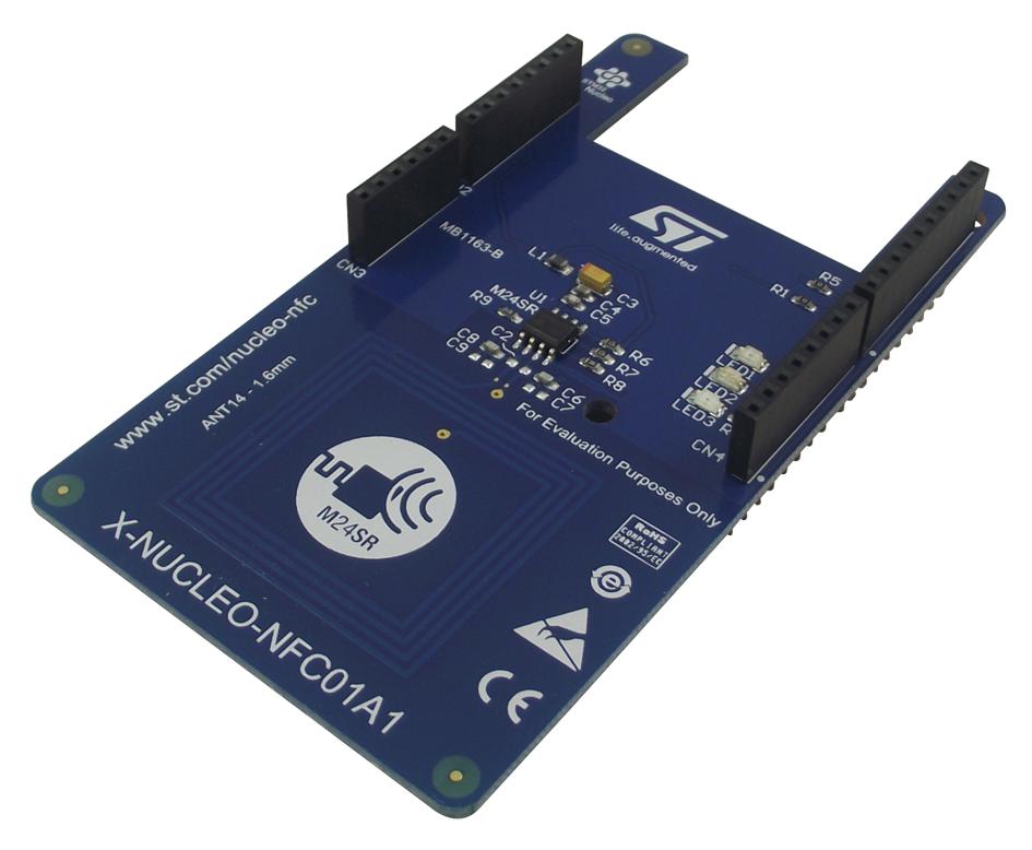 X-NUCLEO-NFC01A1 - Stmicroelectronics - Expansion Board, M24SR64-Y Dynamic NFC/RFID Tag IC, NFC ...