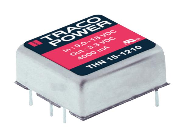 THN 15-2423 - Traco Power - Isolated Through Hole DC/DC Converter, ITE, 2:1