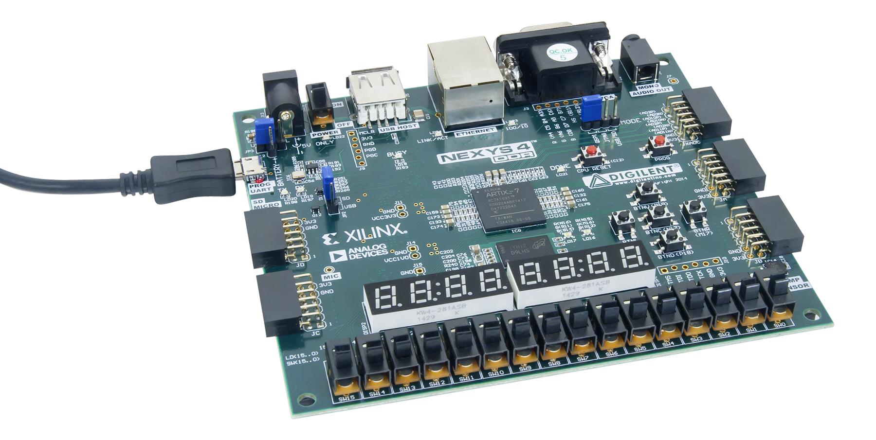 410-292 - Digilent - Development Board, FPGA, Nexys A7 410-292 - Digilent - Development Board, FPGA, Nexys A7
