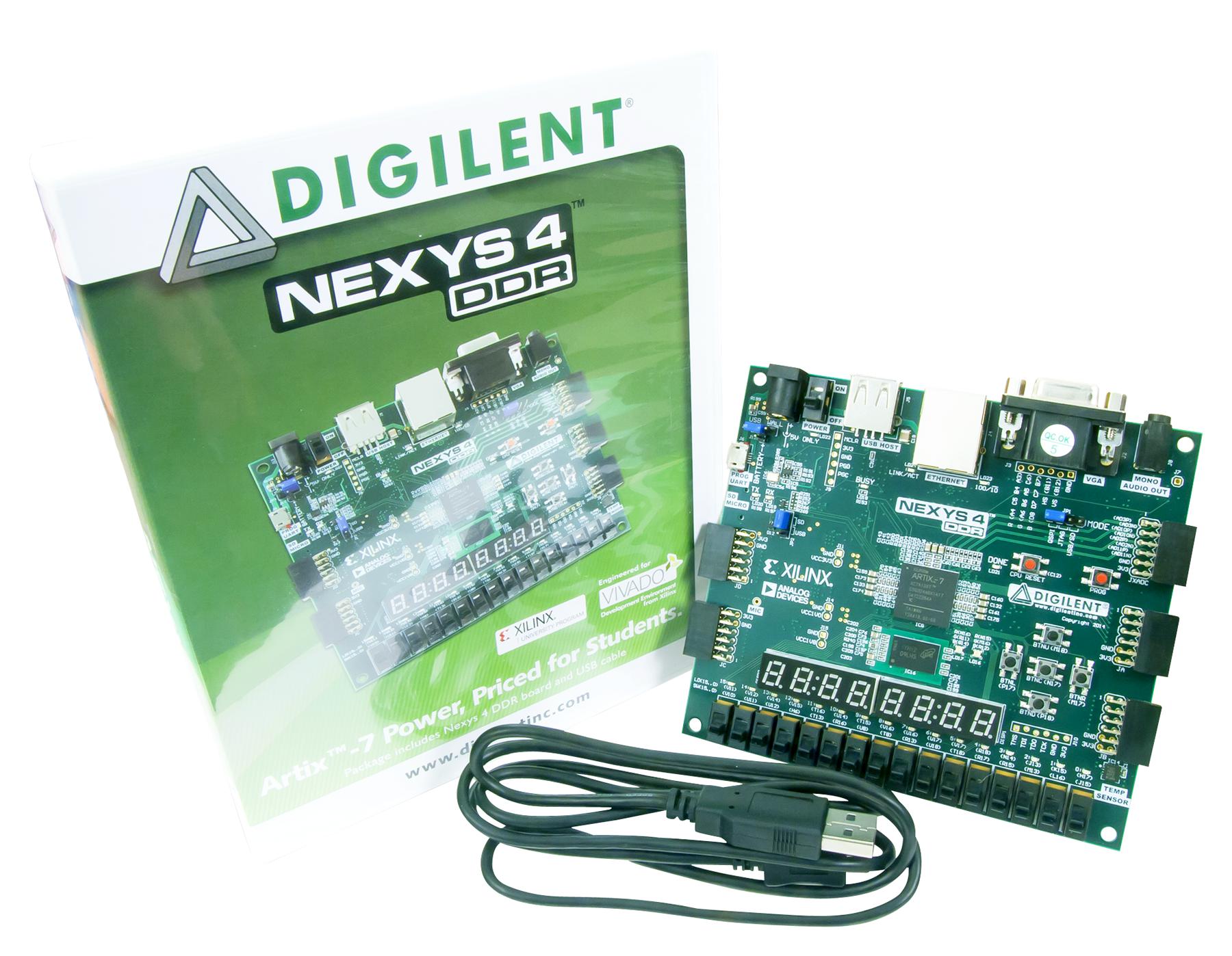 410-292 - Digilent - Development Board, FPGA, Nexys A7 410-292 - Digilent - Development Board, FPGA, Nexys A7