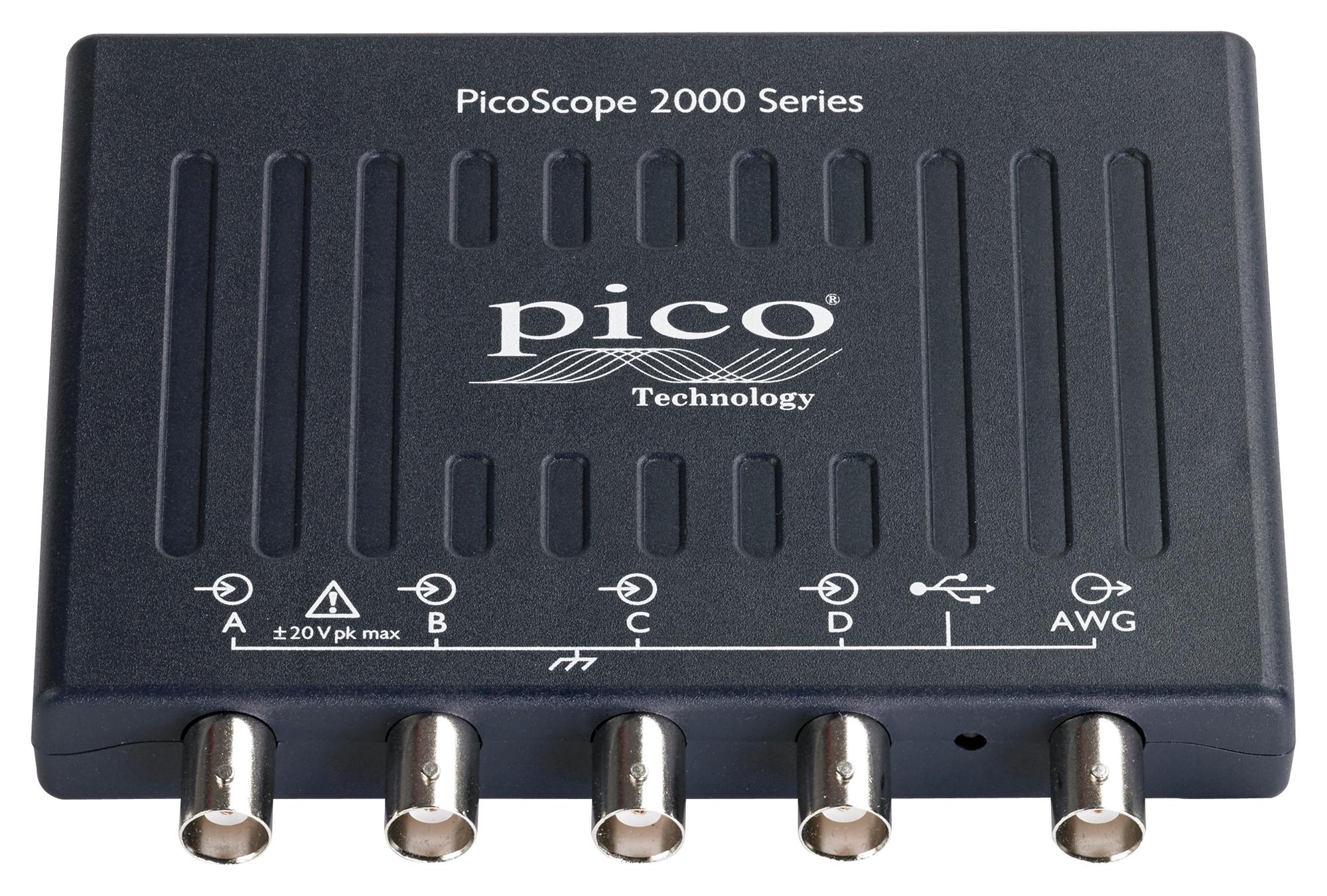 PICOSCOPE 2407B - Pico Technology - PC USB Oscilloscope, PicoScope 2000 Series, 4 Channel