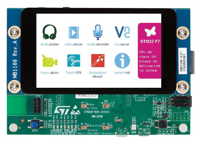 Stm32f769i Disco Stmicroelectronics Discovery Kit Stm32f769ni Mcu