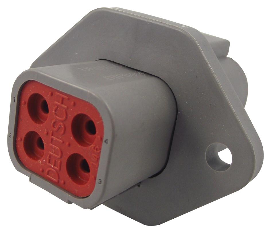 DTP04-4P-L012 - Deutsch - Te Connectivity - Automotive Connector Housing, IP68, DTP