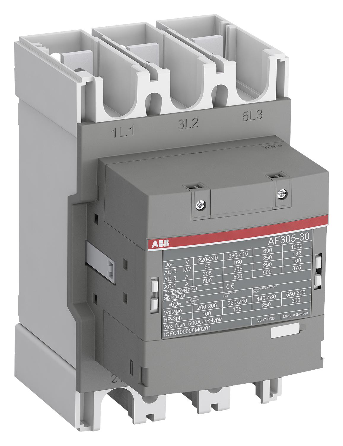 AF305-30-11-13 - Abb - Contactor, 305 A, DIN Rail