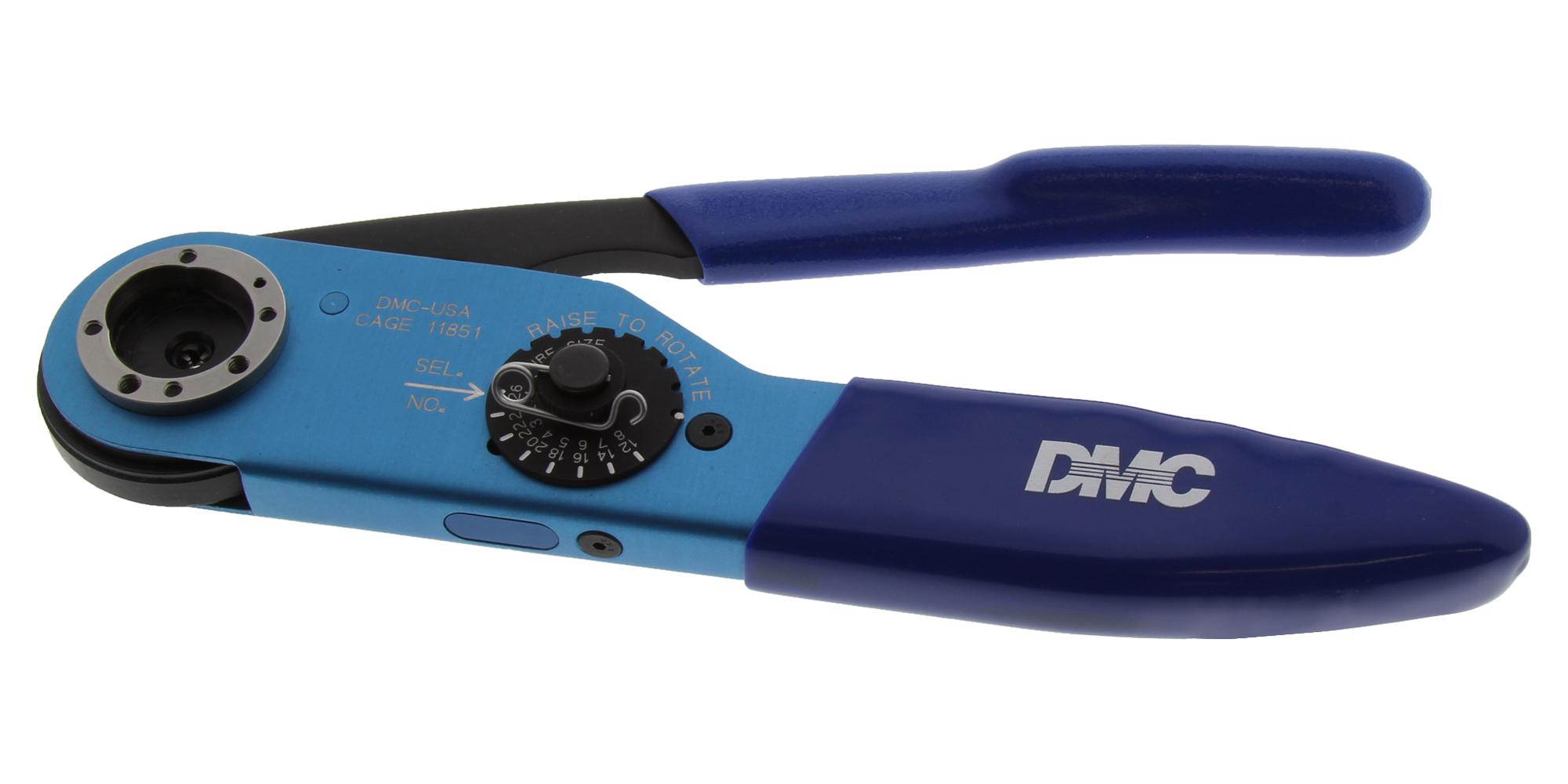 M22520/1-01 - Daniels - Crimp Tool, Adjustable, Ratchet