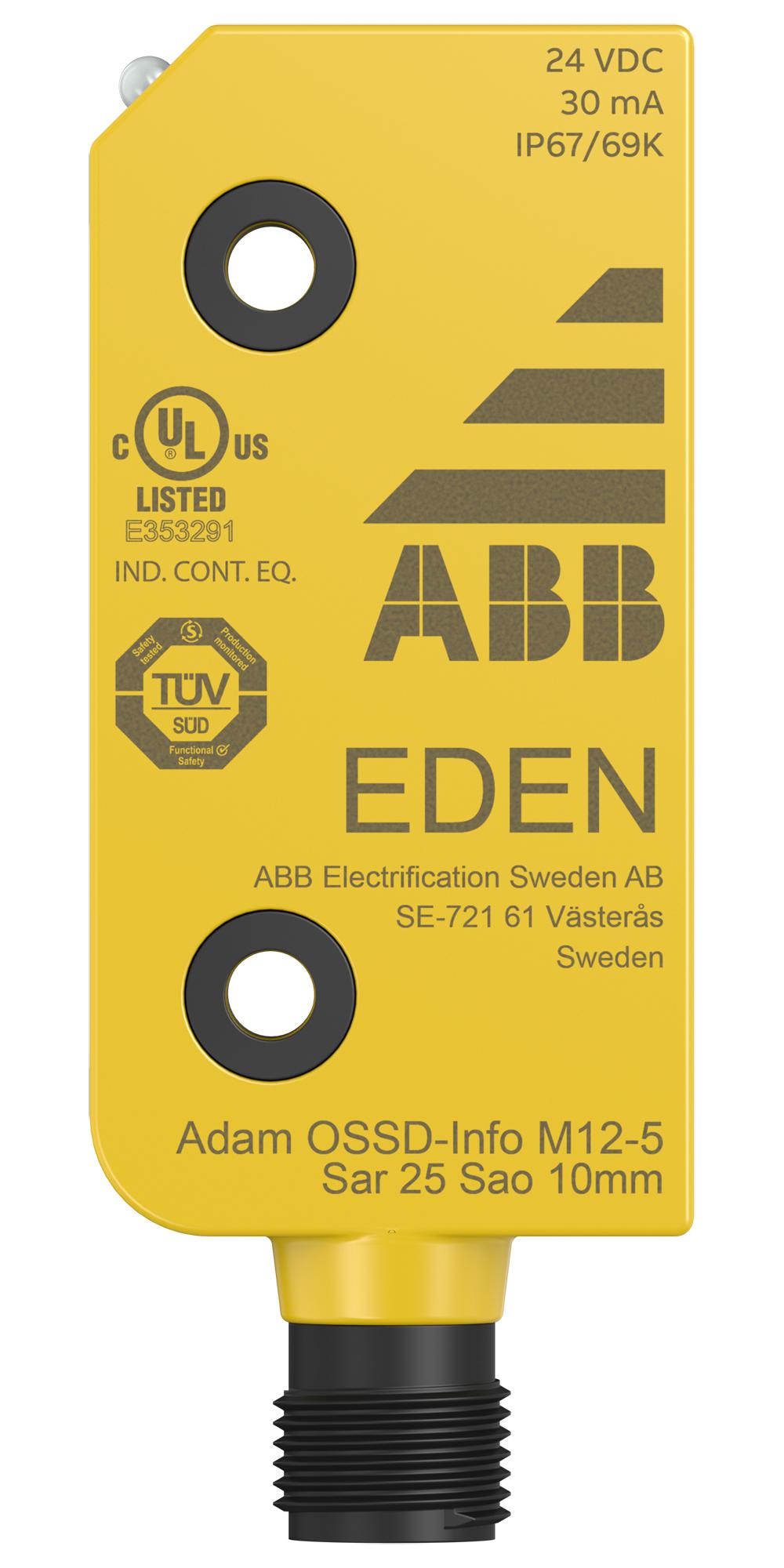 2TLA020051R5300 - Abb - Jokab - Safety Sensor, Non Contact, Eden Dynamic