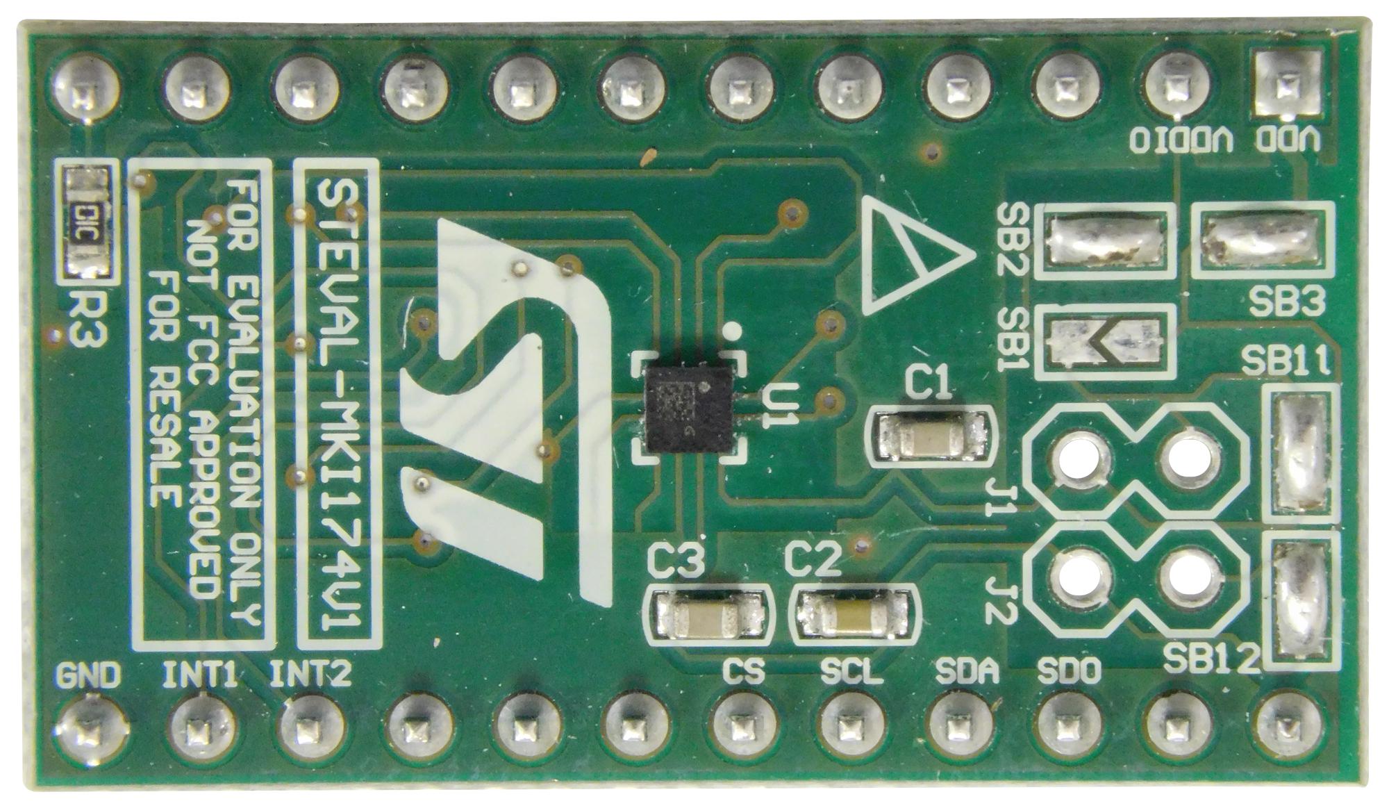 STEVAL-MKI174V1 - Stmicroelectronics - Adapter Board, MEMS Motion Sensor Evaluation Motherboards ...