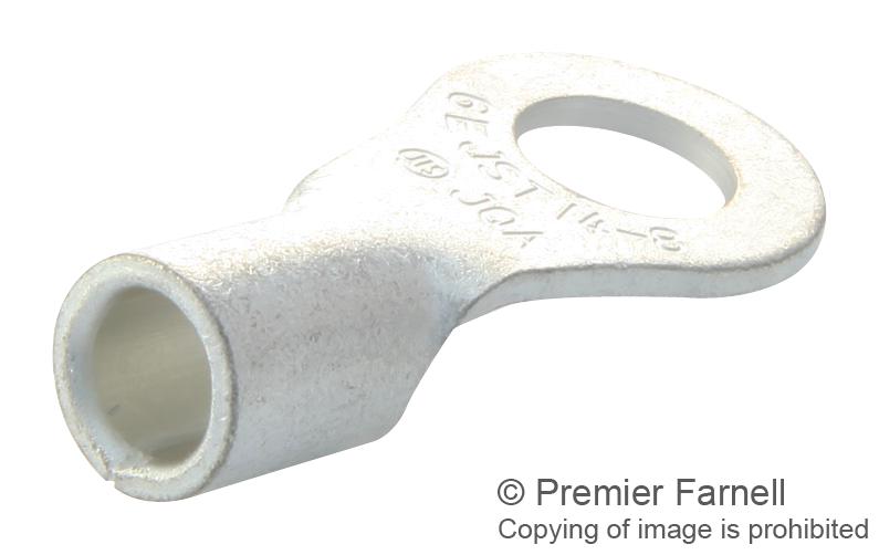 R22-6 (N)(NJ) - Jst (japan Solderless Terminals) - Ring Tongue Terminal, M6, 1/4"