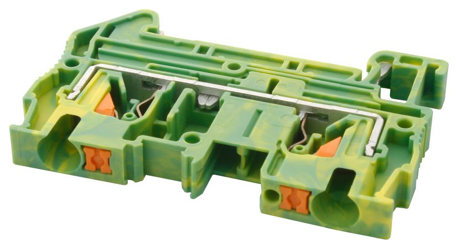 3211766 - Phoenix Contact - DIN Rail Mount Terminal Block, 2 Ways, 24 AWG
