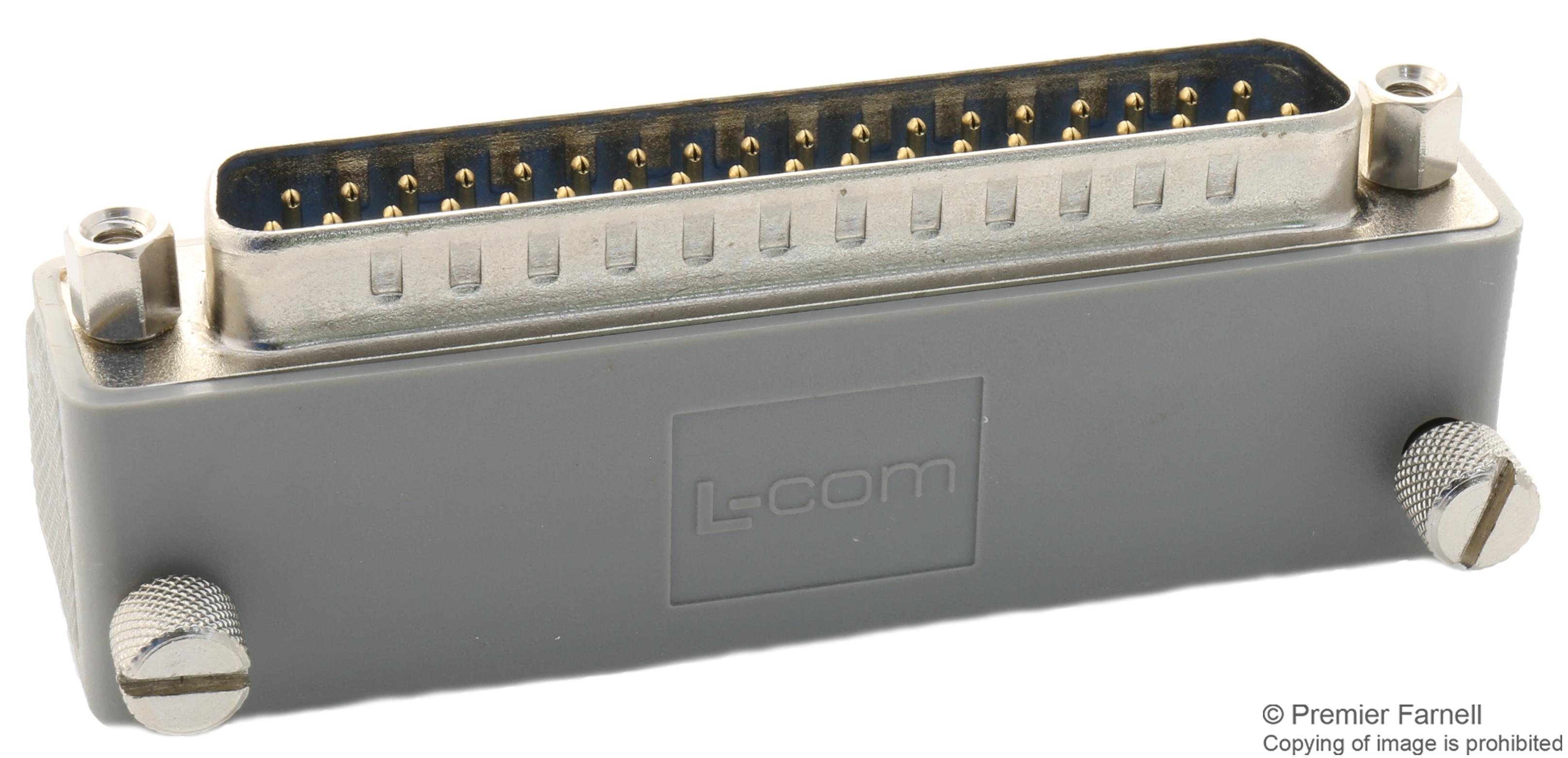 DG9037MF2 - L-com - D Sub Connector Adapter, Right Angle, Low Profile