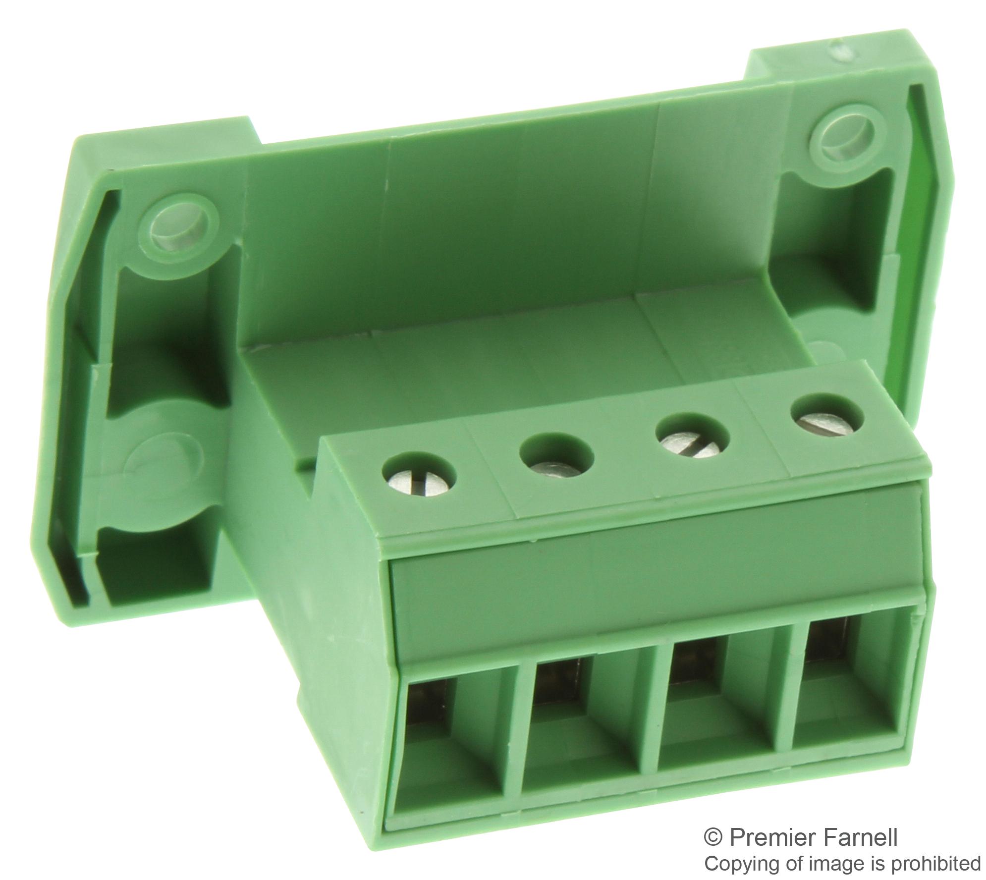 DFK-PC 4/ 4-GF-7,62 - Phoenix Contact - Terminal Block, Feed-Thru, Header