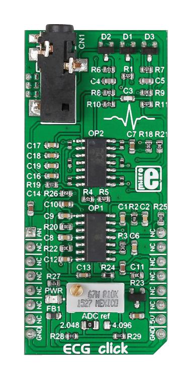 MIKROE-2455 - Mikroelektronika - Add-On Board, Click, Sensor