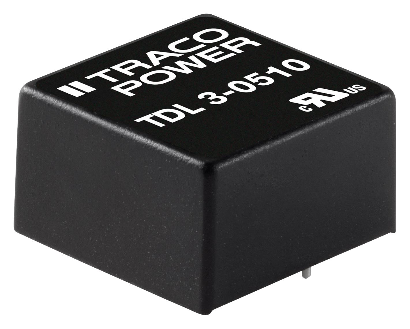 TDL 3-0521 - Traco Power - Isolated Through Hole DC/DC Converter, ITE, 2:1