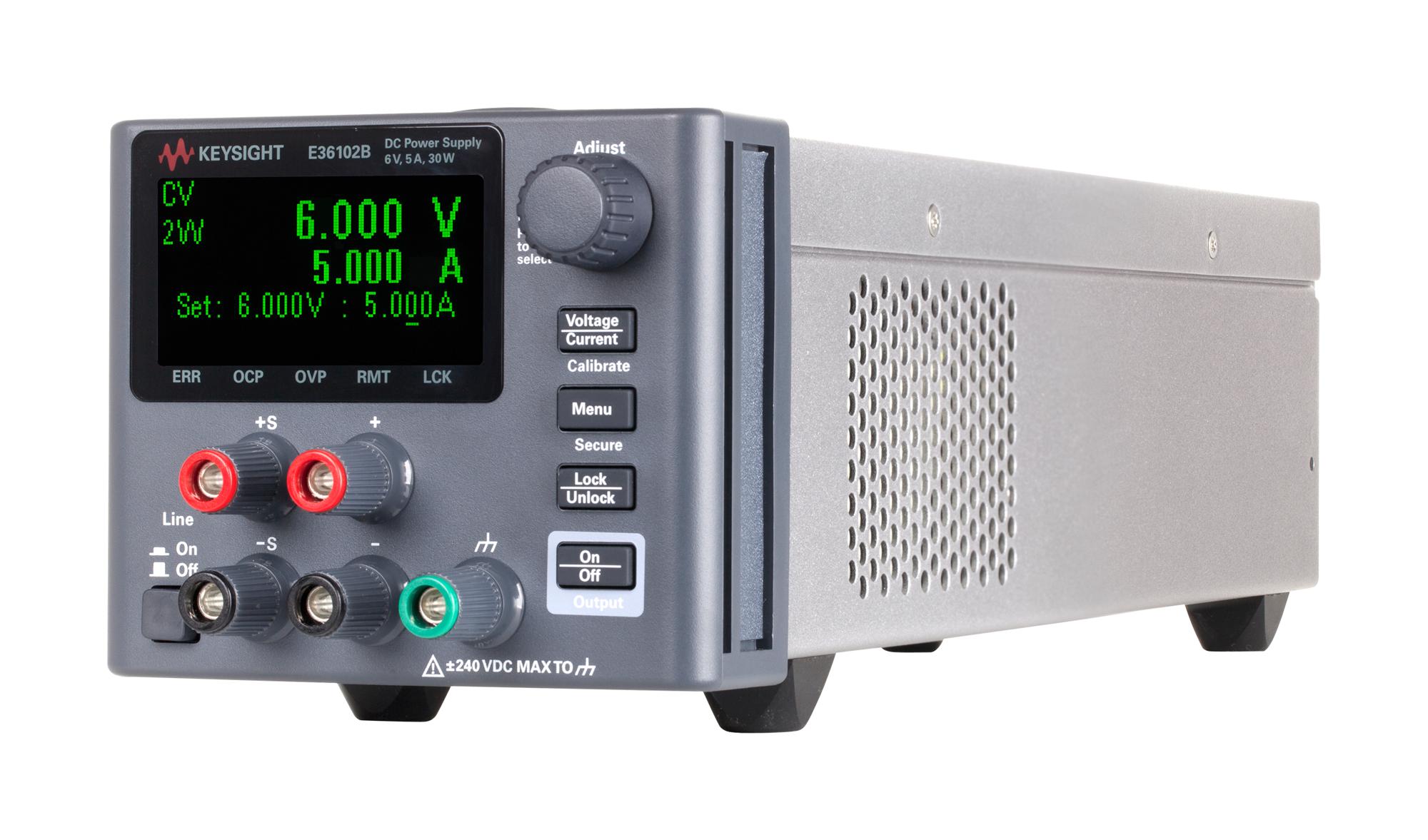 E36102B - Keysight Technologies - Bench Power Supply, Programmable, 1 ...