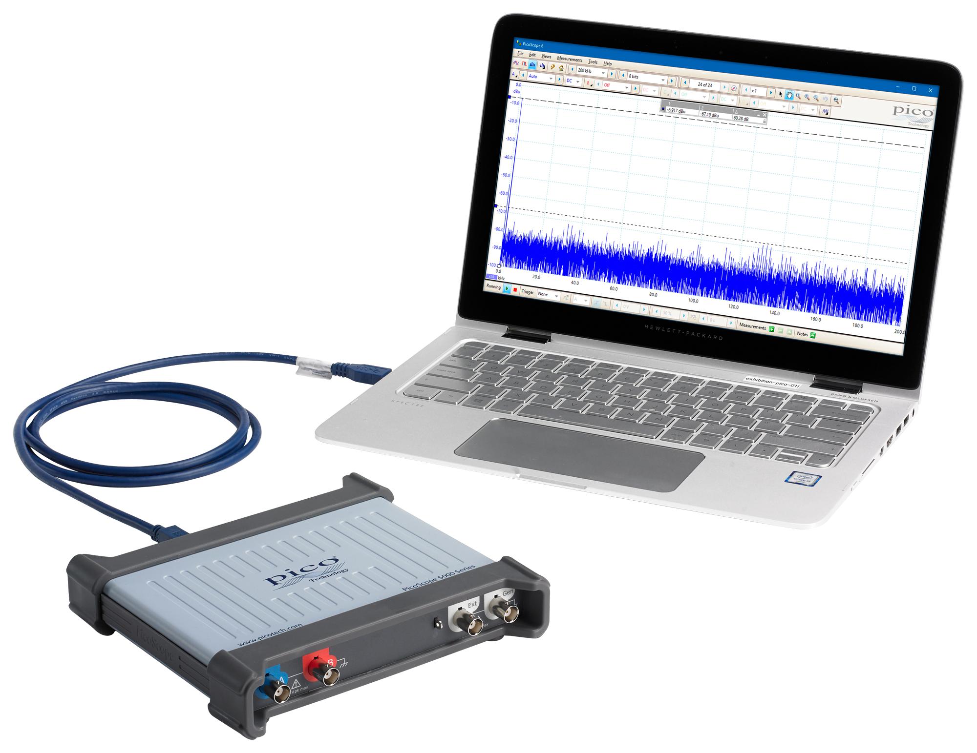 PICOSCOPE 5242D - Pico Technology - PC USB Oscilloscope, PicoScope ...