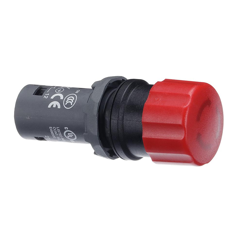 1SFA619500R1051 - Abb - Emergency Stop Switch, DPST-NC, Twist to Release