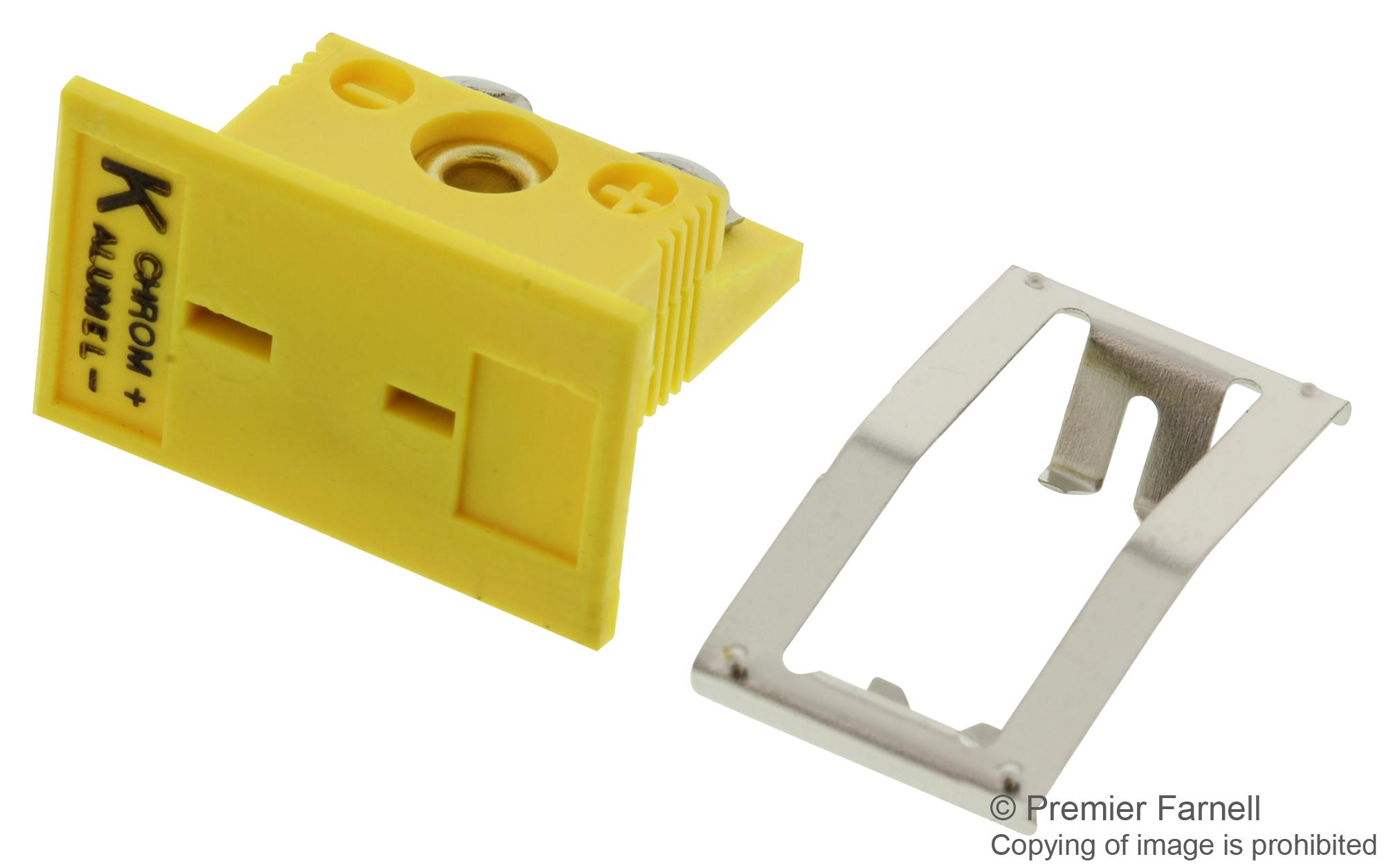 MPJ-K-F - Omega - Thermocouple Connector, Panel, Miniature