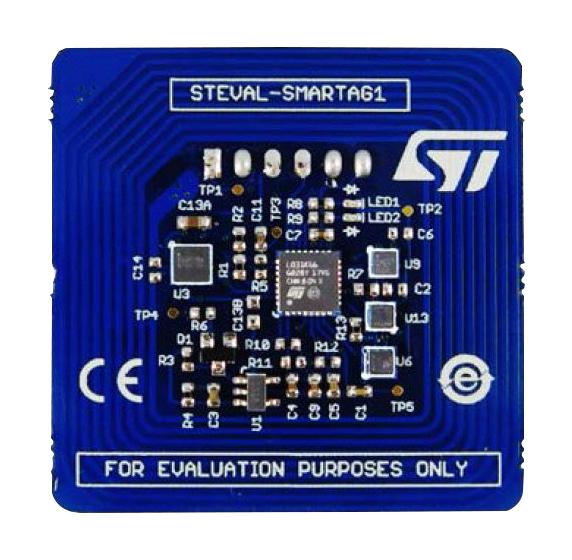 STEVAL-SMARTAG1 - Stmicroelectronics - Evaluation Board, NFC Dynamic Tag Sensor Node, ST25DV64K ...