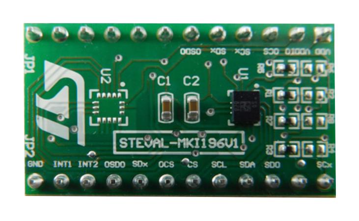 STEVAL-MKI196V1 - Stmicroelectronics - Add-On Board, LSM6DSO iNEMO 6DoF IMU, IoT Development