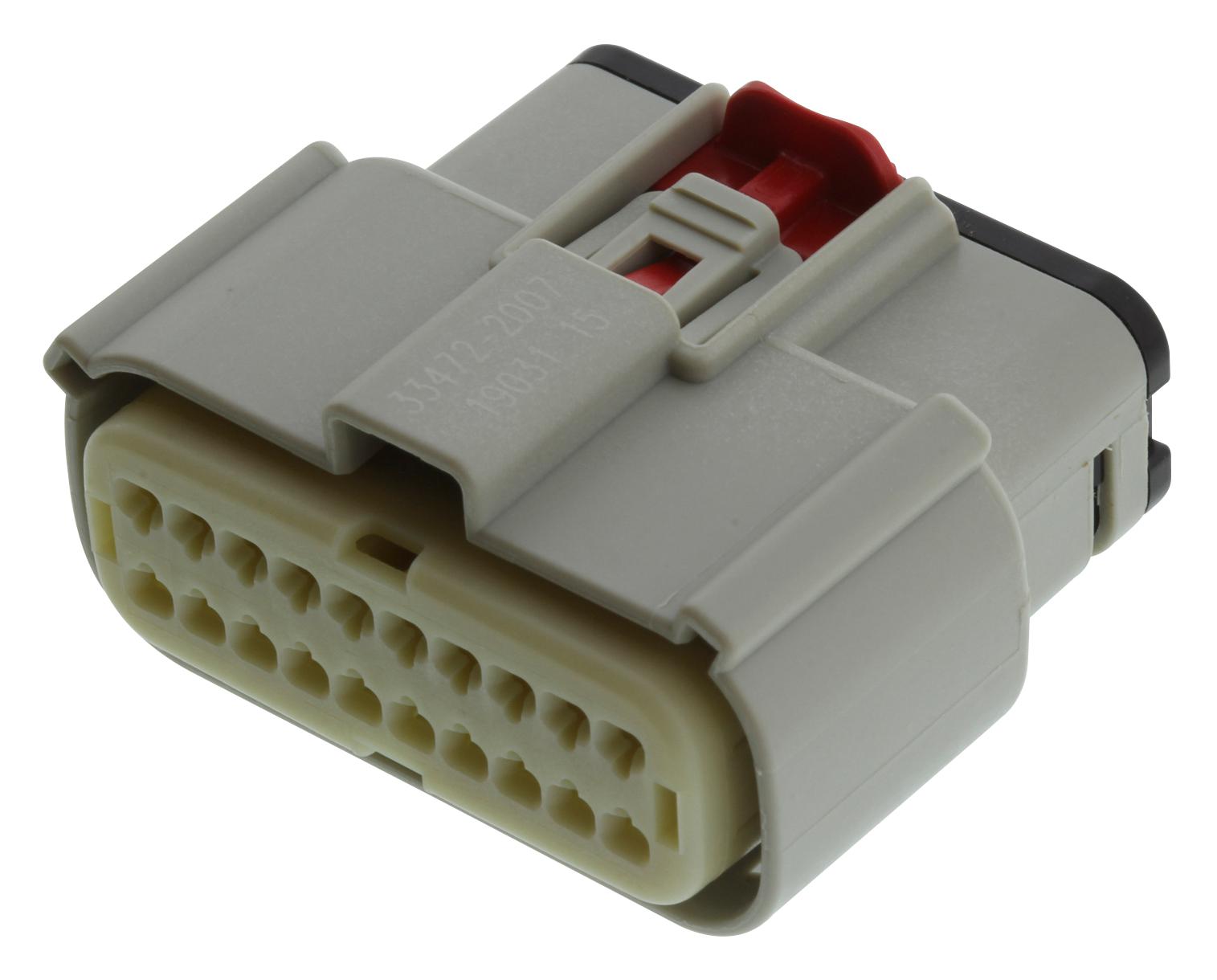 33472-2007 - Molex - Automotive Connector Housing, MX150 33472, Receptacle