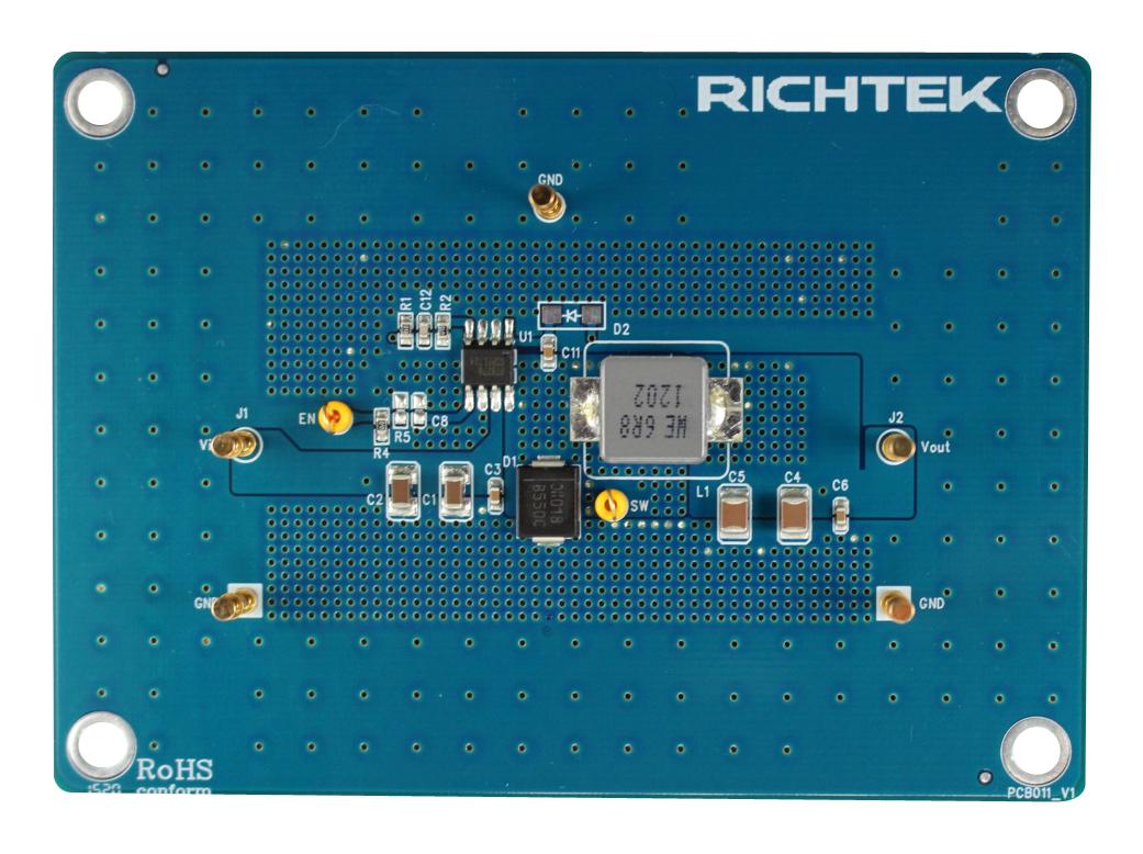 EVB_RT8279GSP - Richtek - Evaluation Board, RT8279GSP DC/DC Converter, 2.4V